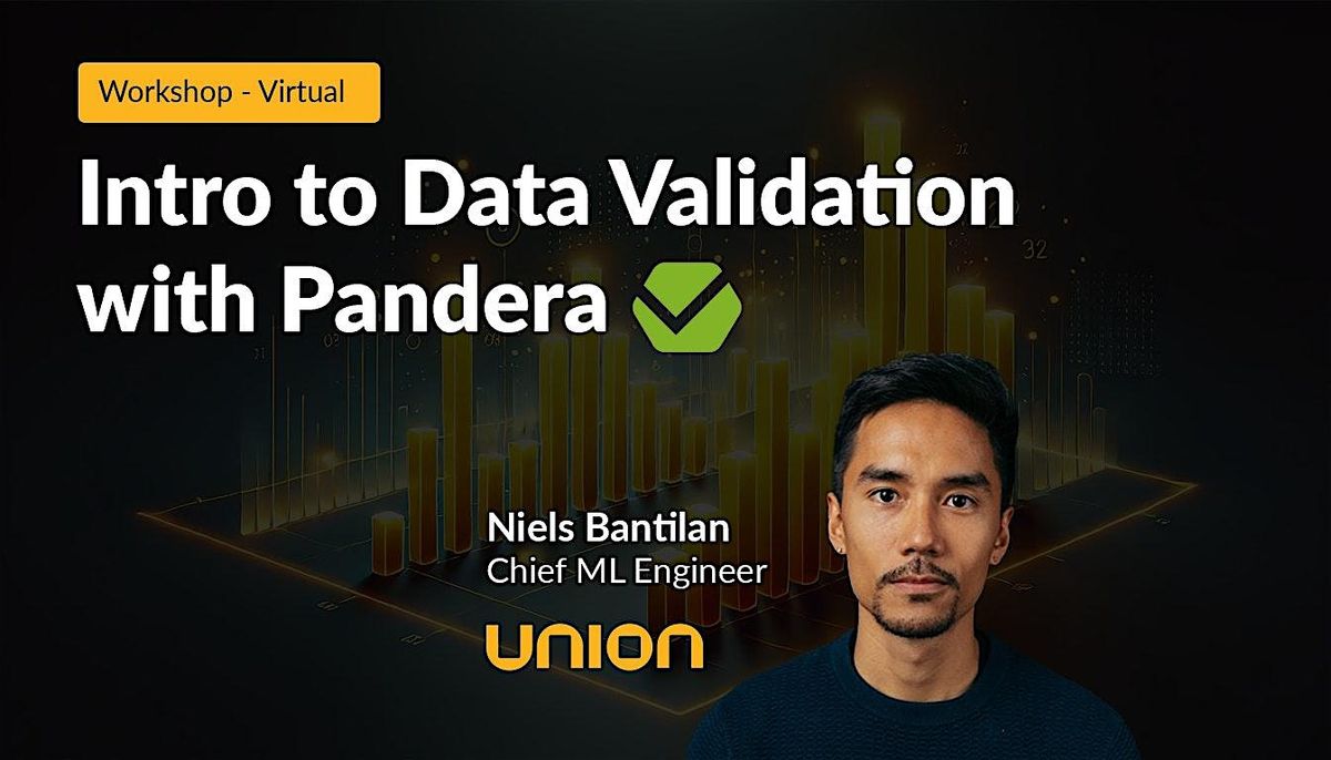 Intro to Data Validation with Pandera, February 25 2025 | Online Event | AllEvents