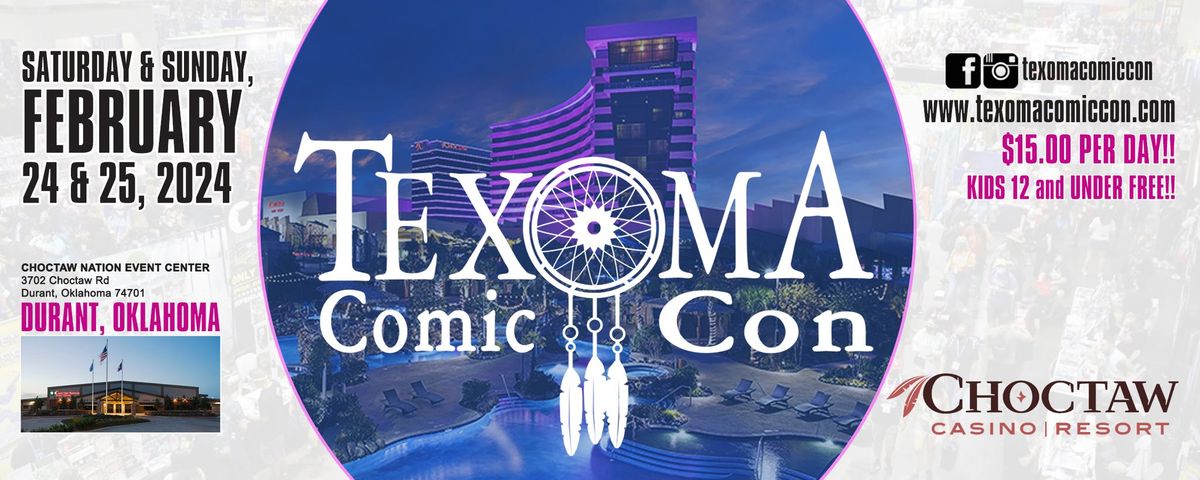 Texoma Comic Con, Choctaw National Event Center, Durant | AllEvents