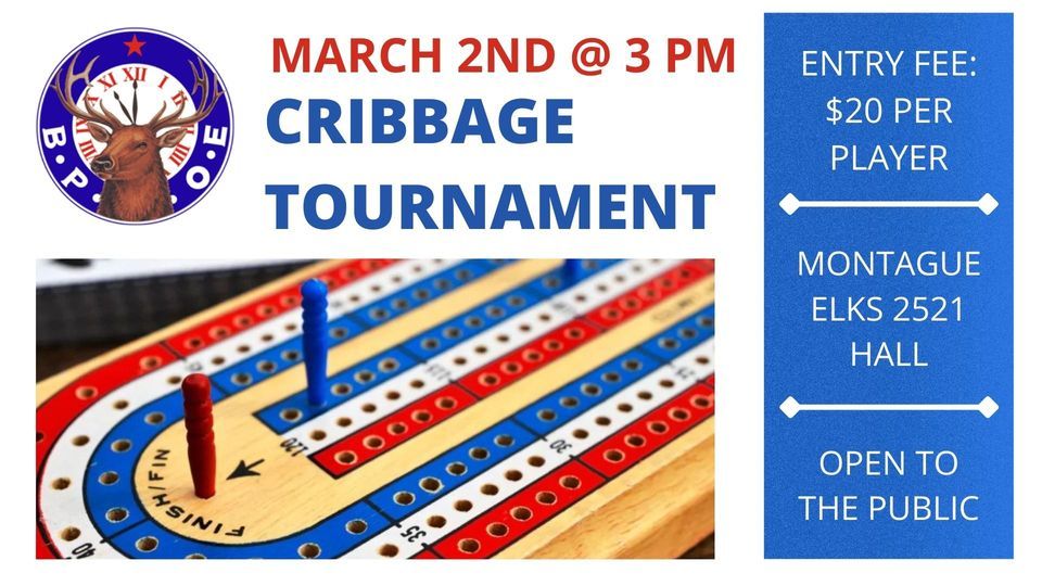 Cribbage Tournament, Montague Elks 2521, Turners Falls, March 2 2024 ...