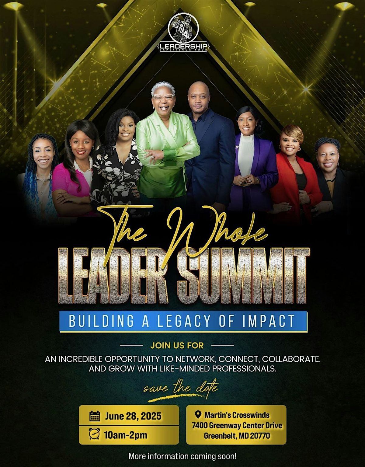 The Whole Leader Summit - Building A Legacy of Impact, Martin's ...
