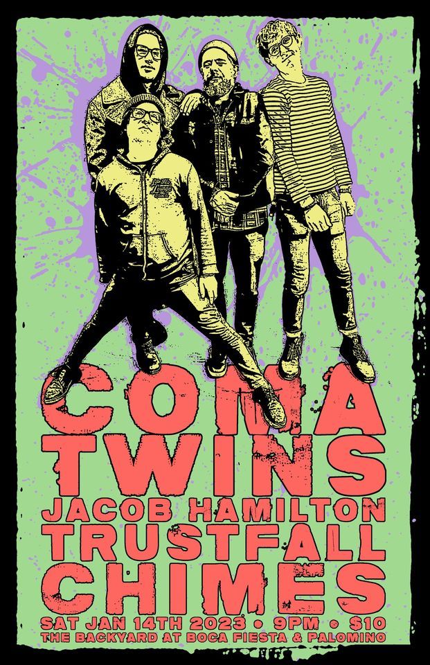 Coma Twins, Evening Standards, Chimes, Trustfall In The Backyard, The ...