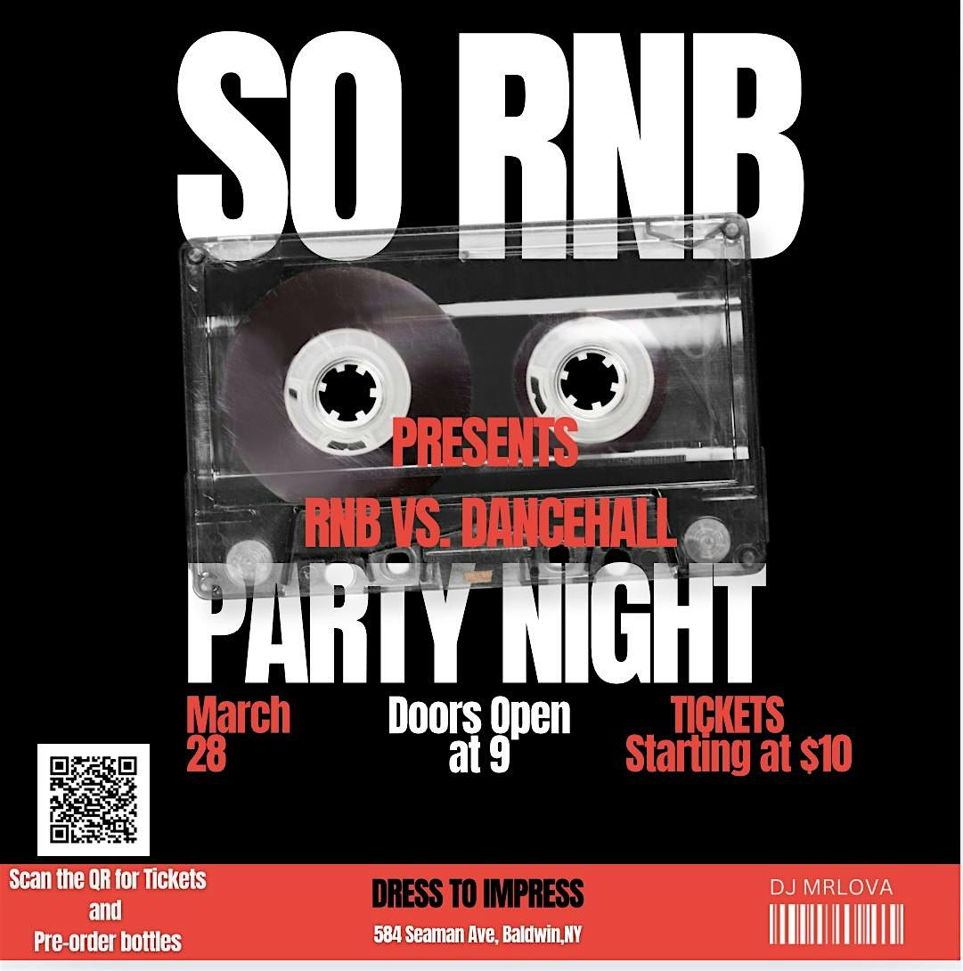 So RnB Presents: RnB Vs. DanceHall, 584 Seaman Ave, Baldwin, 28 March 2025 | AllEvents