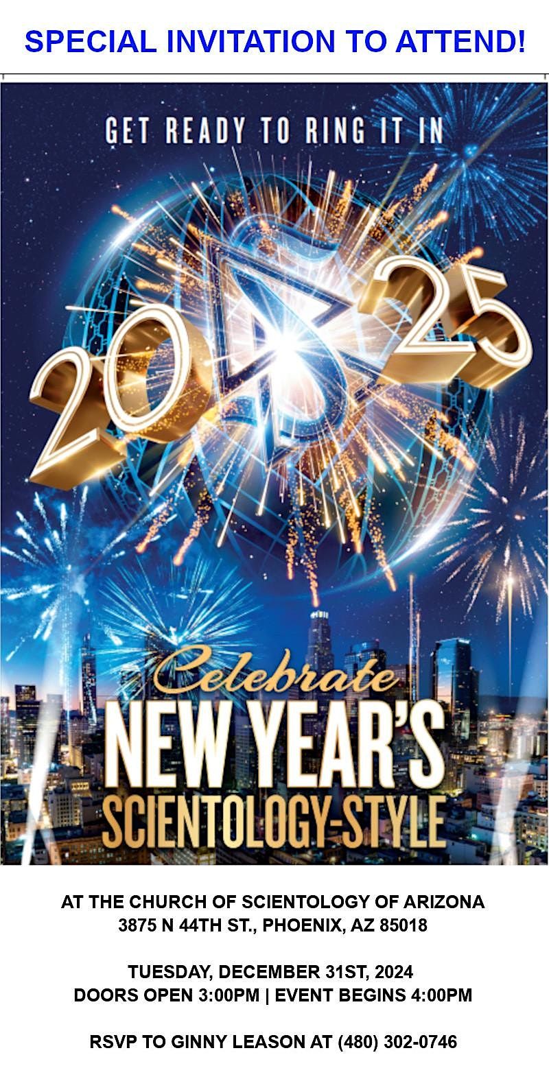 New Years Eve event at the Church of Scientology Phoenix, 3875 N 44th ...