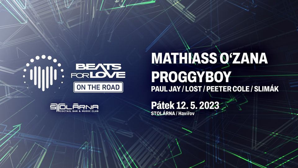 Beats for Love: On The Road | 12/5 Stolárna, Stolárna club Havířov ...