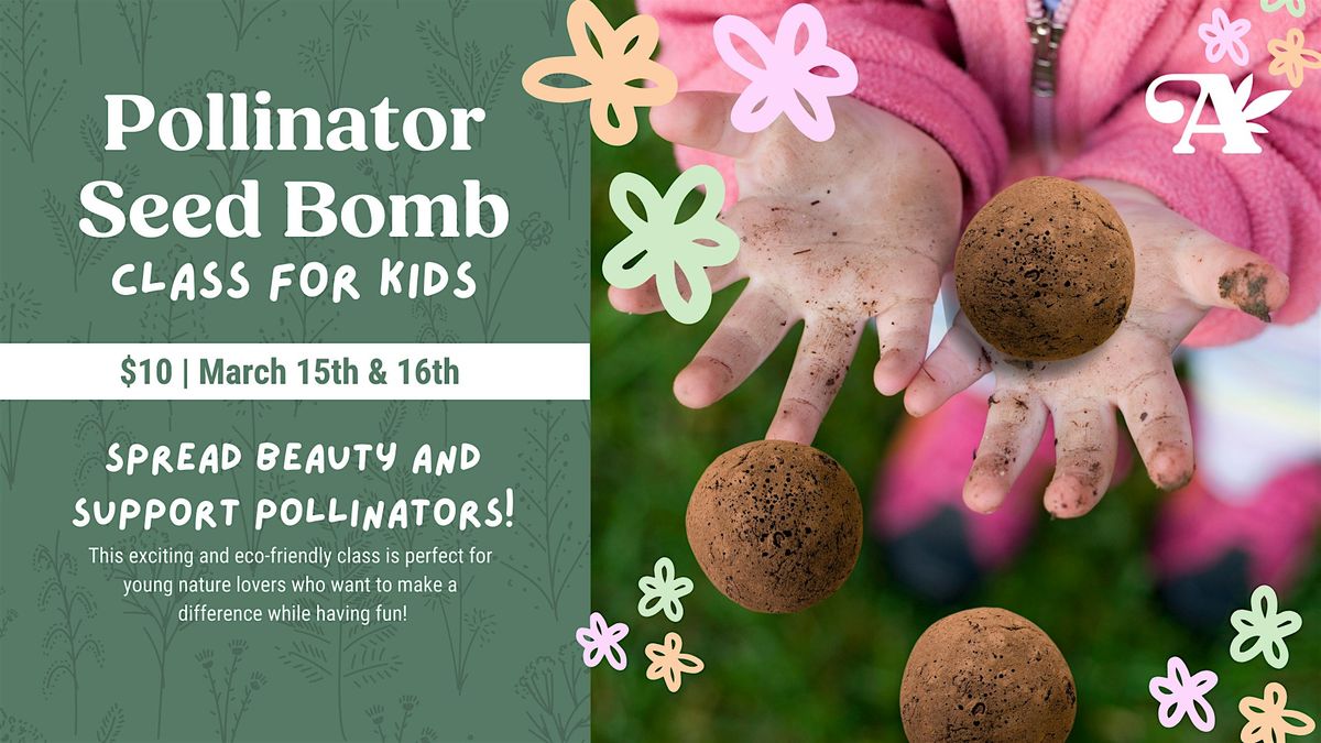 Pollinator Seed Bomb Class for Kids - Frankfort, IL, Alsip Home ...