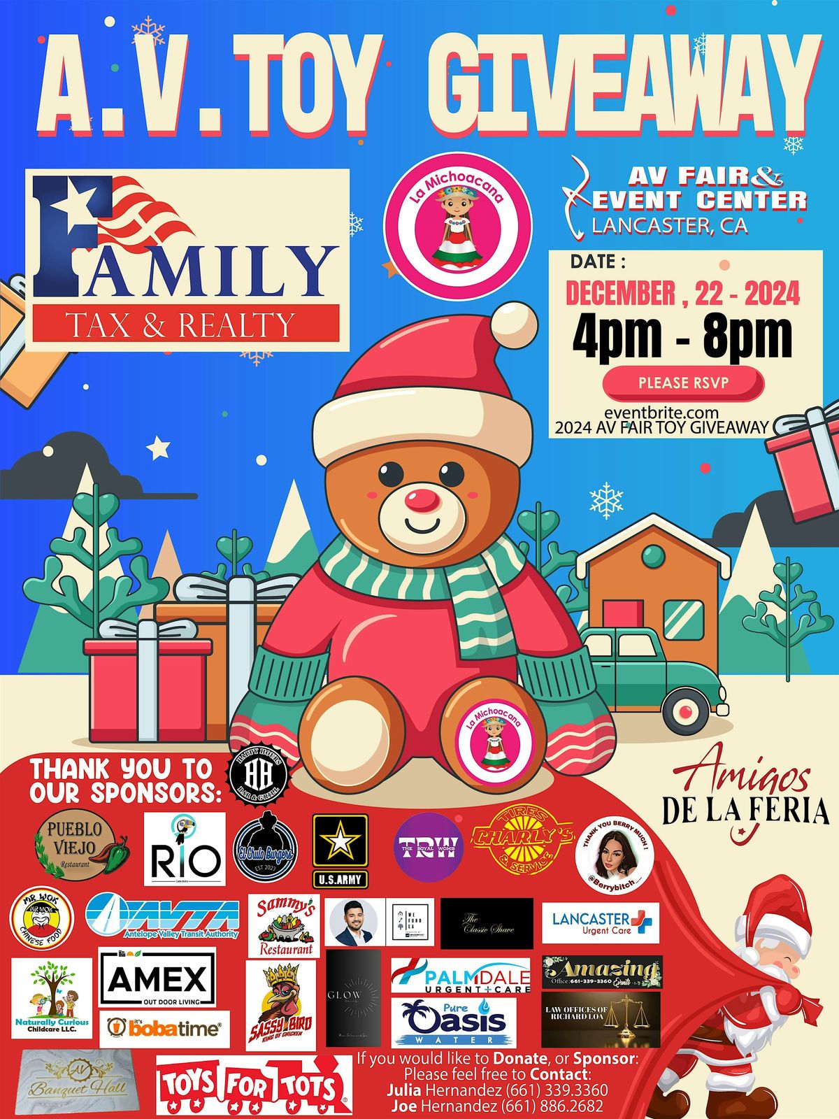 2024 AV FAIR TOY GIVEAWAY, AV Fair & Event Center, Lancaster, 22 ...
