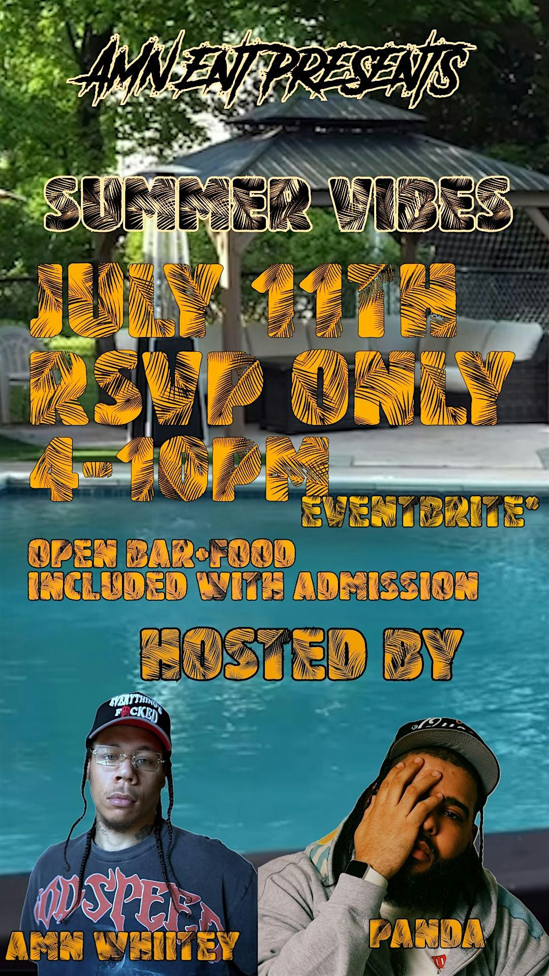 Summer Vibes Pool Party July 11th, 343 Washington Ave, Roosevelt, 4 ...