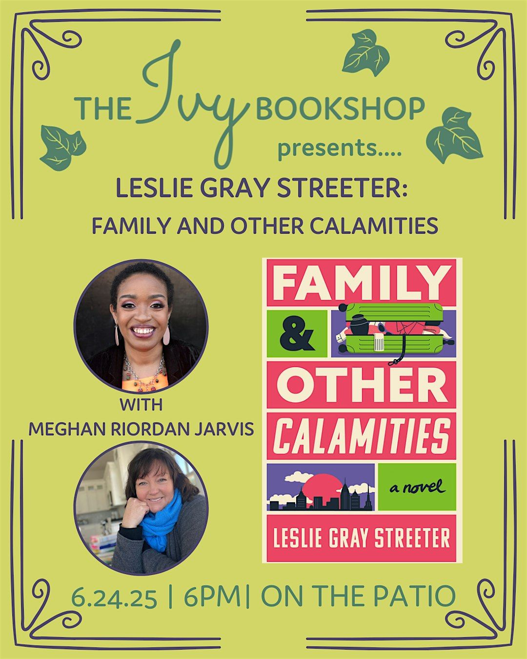 Leslie Gray Streeter: FAMILY AND OTHER CALAMITIES, The Ivy Bookshop ...