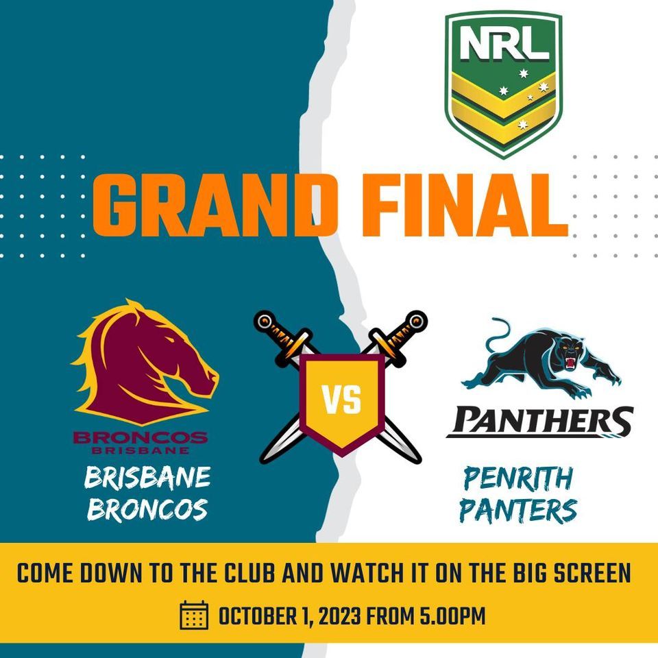 NRL Grandfinal, Imbil Community & Sports Club Inc., 1 October 2023 ...