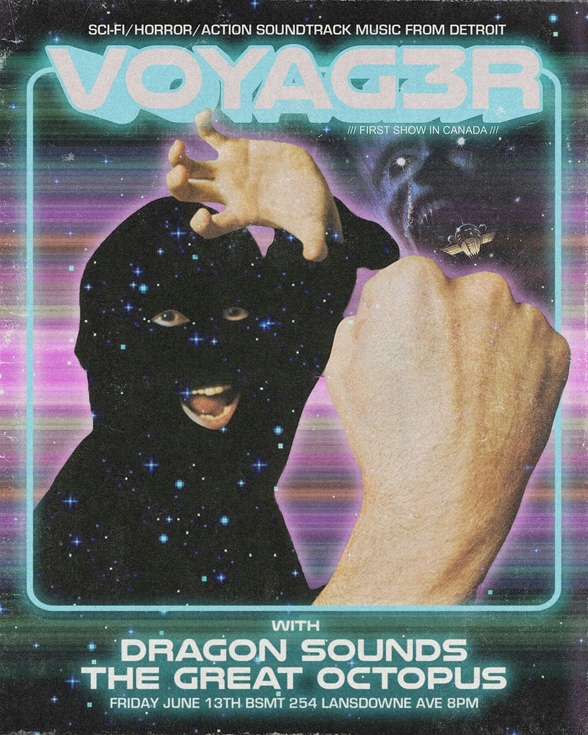VOYAG3R (1st show in Canada!) + DRAGON SOUNDS + THE GREAT OCTOPUS ...