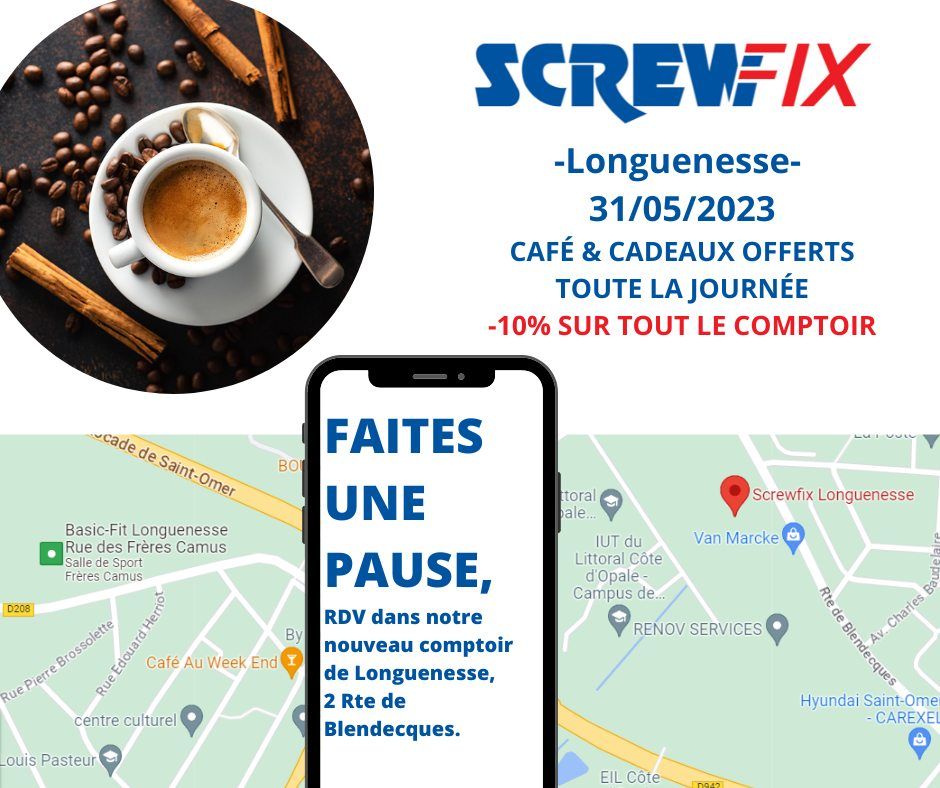 Journée Portes Ouvertes Longuenesse, Screwfix Longuenesse (Screwfix ...