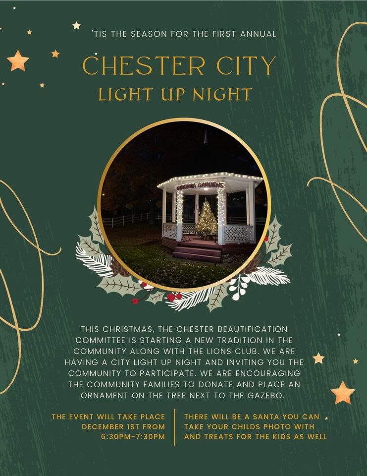 Chester City Light up Night, City of Chester, WV, December 1 2023 ...