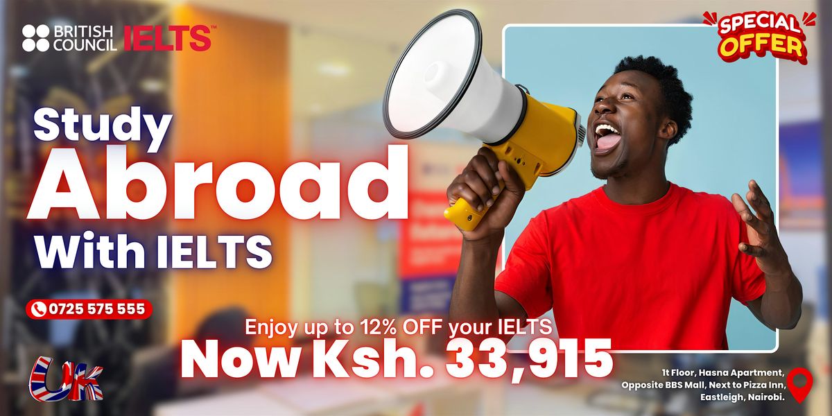 IELTS OFFERS APPLICATION | SAVE KSH. 5,000 ON YOUR BOOKING, Edvance ...