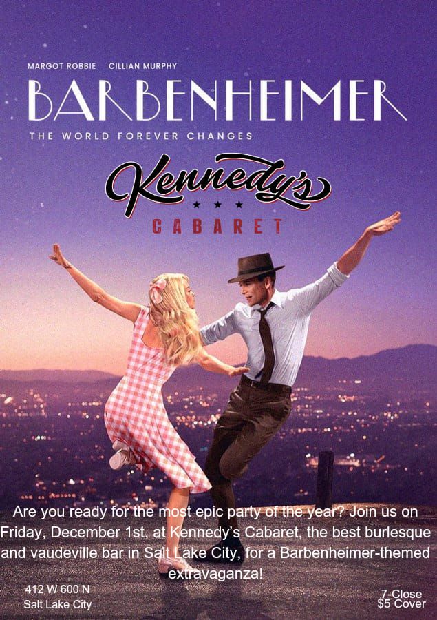 Barbenheimer theme party!, Kennedy's Cabaret, Salt Lake City, 1 ...