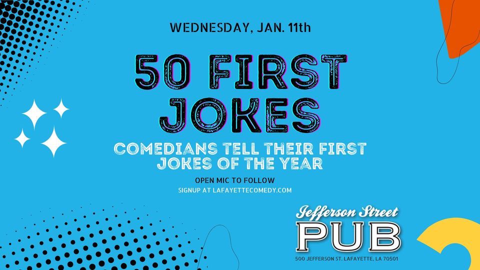 50 FIRST JOKES: COMEDIANS DOING THEIR FIRST JOKES OF 2023!, The ...