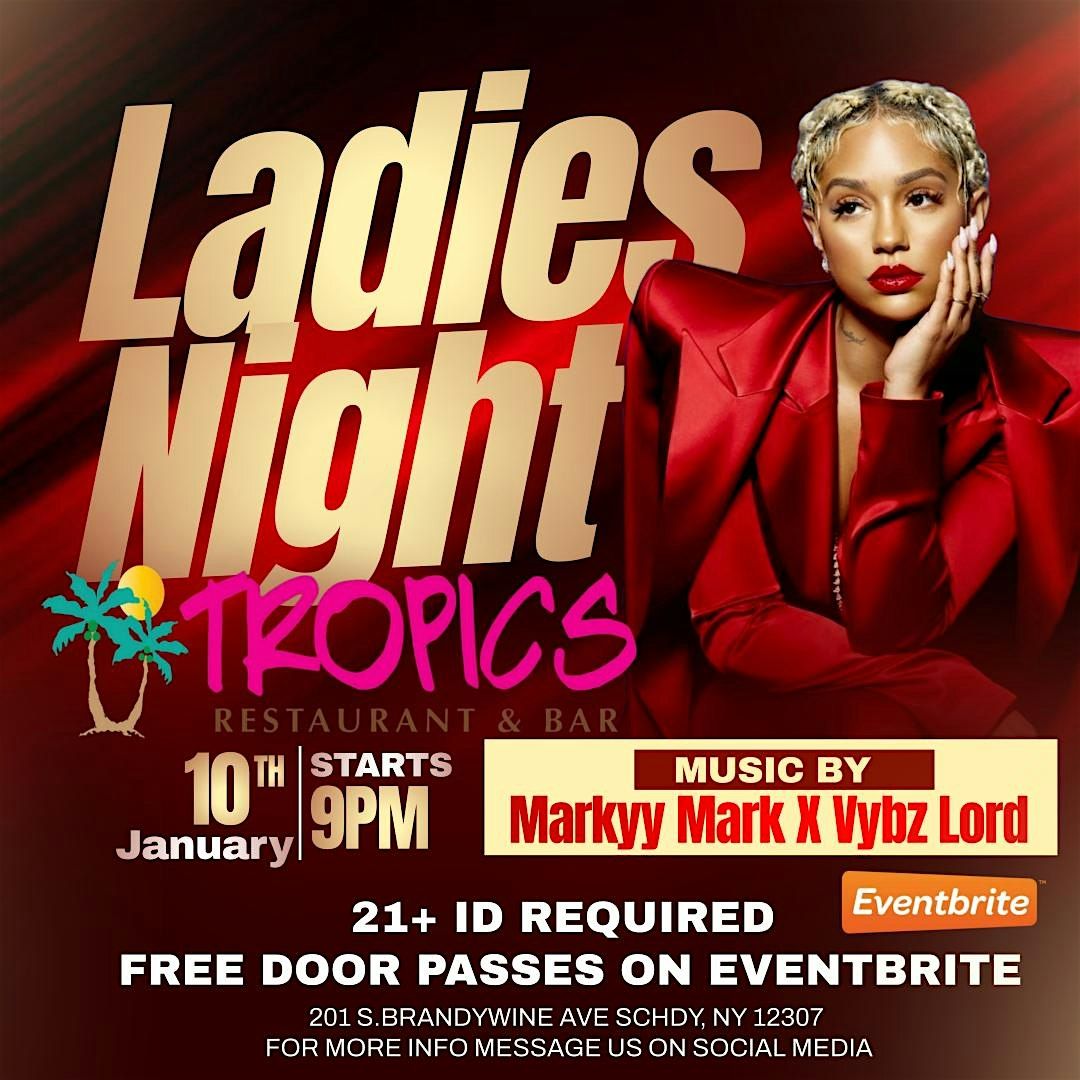 (FREE DOOR PASS) Ladies night at Tropics, Tropics Restaurant & Bar ...