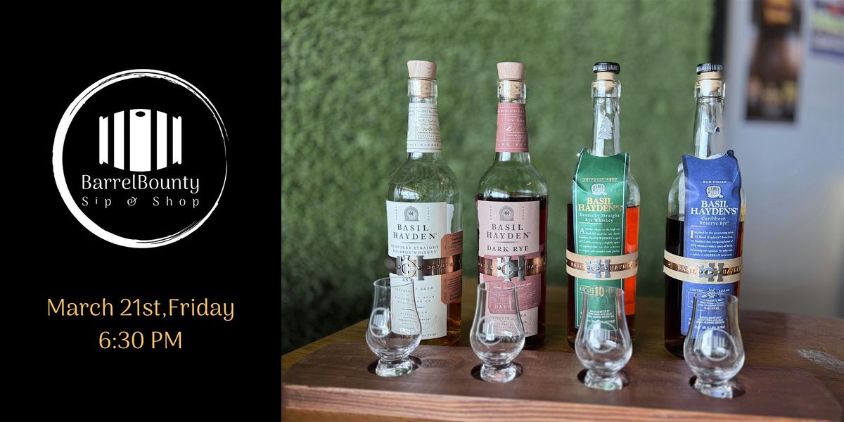 Basil Hyden Tatsing Event, Barrelbounty Sip & Shop, Spring Grove, 21 ...