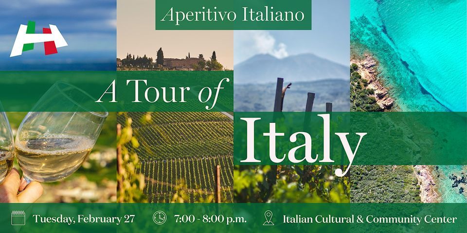Aperitivo Italiano: A Tour of Italy, 1101 Milford Street, Houston ...