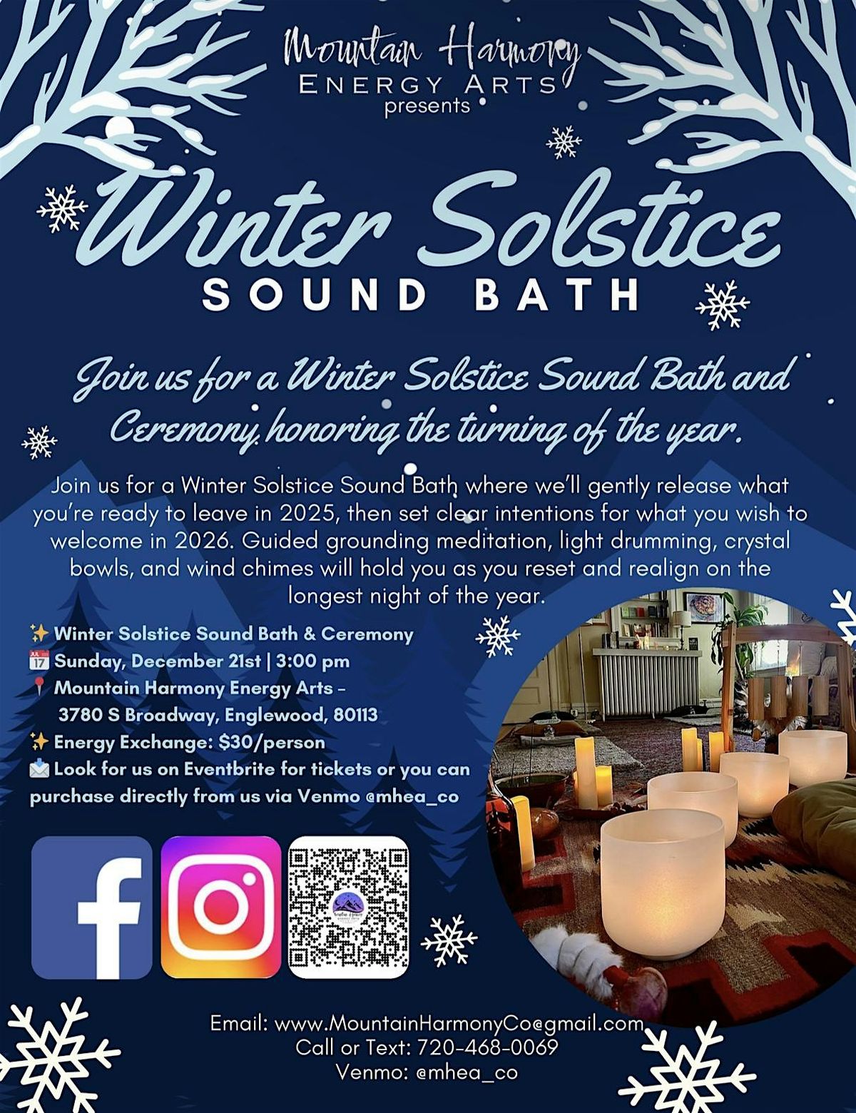 Winter Solstice Sound Bath, 3780 S Broadway, Englewood, 21 December ...