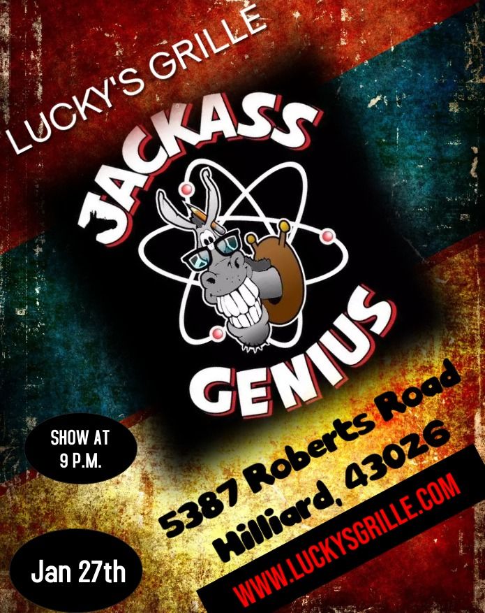 Jackass Genius, Lucky's Grille & Billiards (Lucky's Grille and sports ...