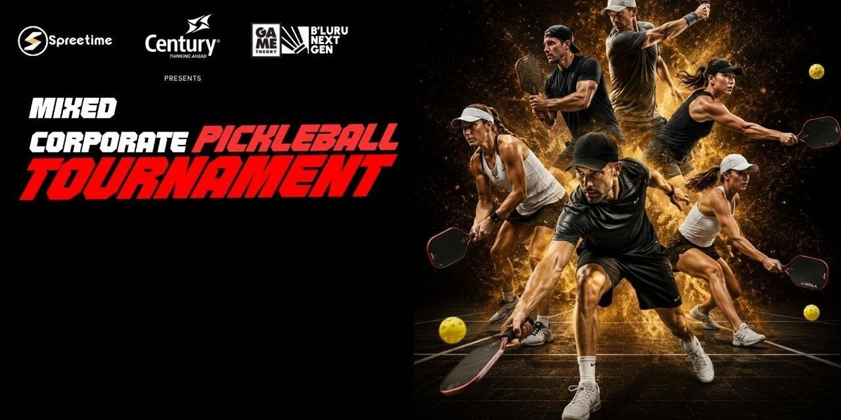 Attend CENTURY presents Mixed Corporate Pickleball series in Bangalore ...