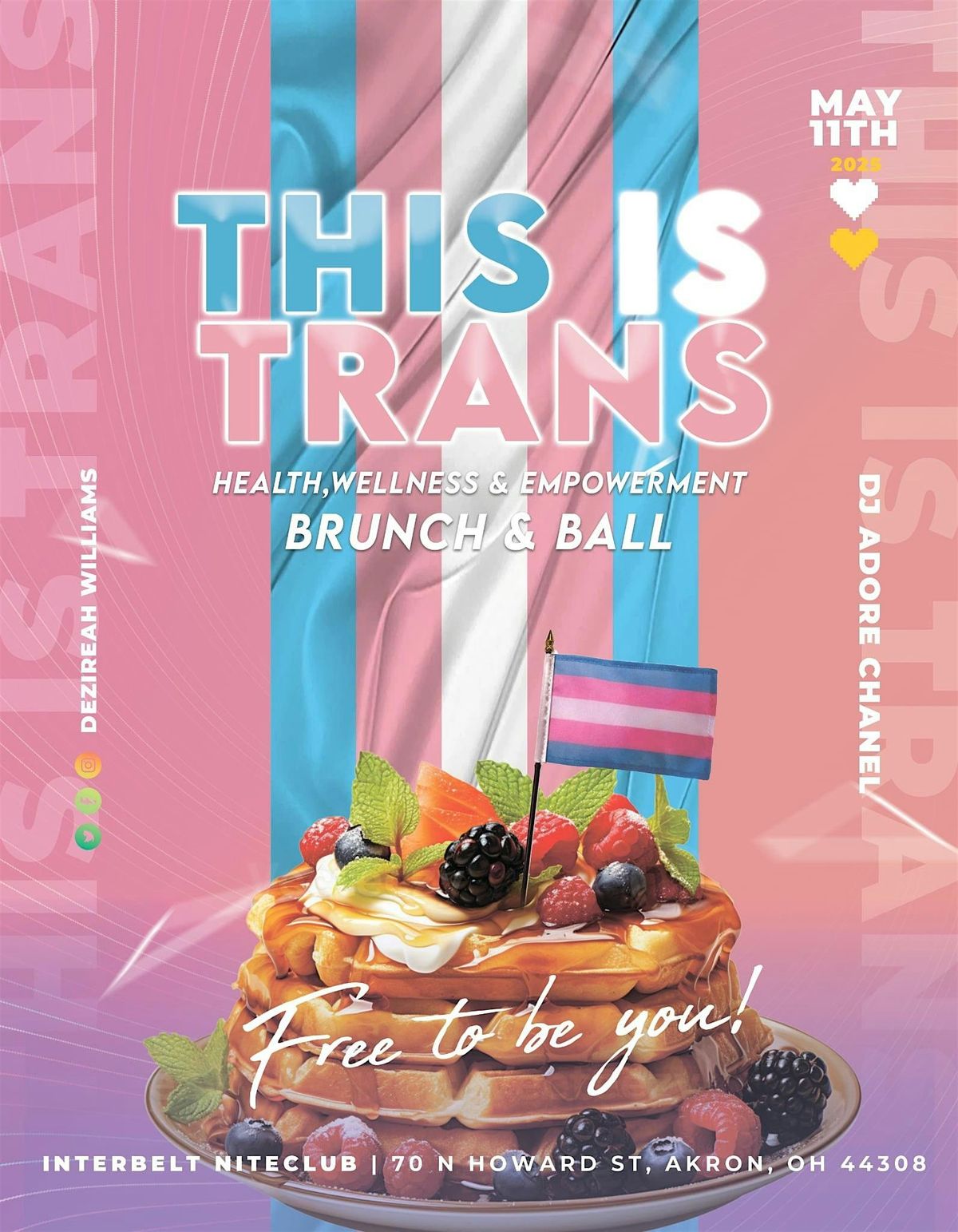 THIS IS TRANS EMPOWERMENT BRUNCH & BALL, Interbelt Nite Club, Akron, 11 ...