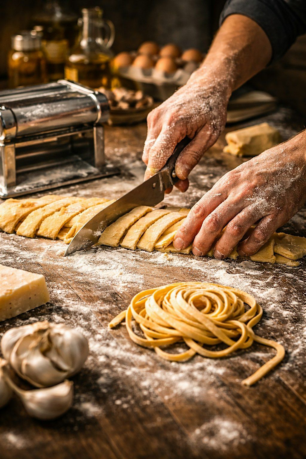Learn The Art Of Making Fresh Pasta - Fayettville GA, The Reel Market ...