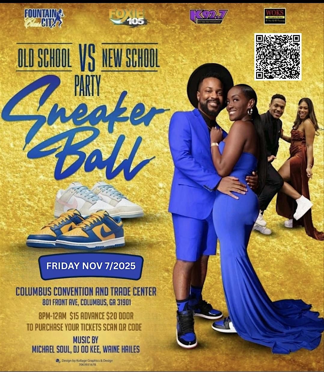 OLD SCHOOL VS NEW SCHOOL SNEAKER BALL! FOXIE 105 /K92.7/WOKS, Columbus ...