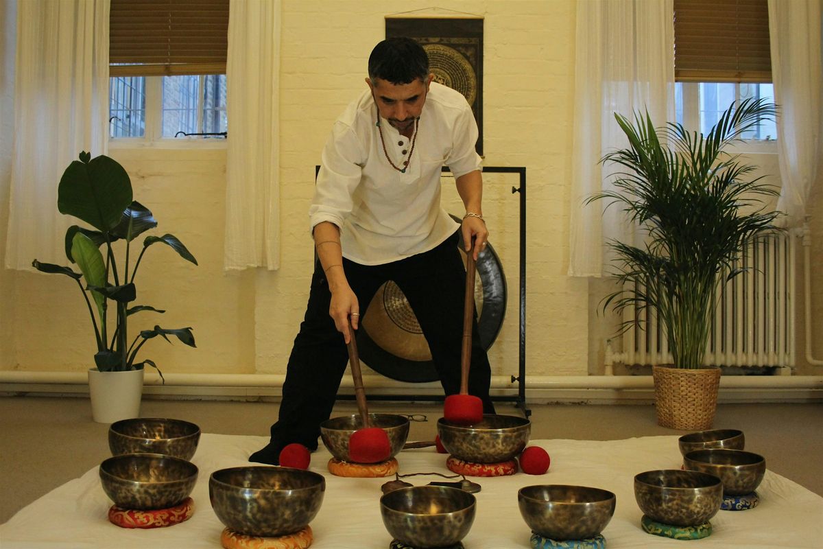 Sound Bowl & Gong Bath Workshop, 30 Makepeace Ave, London, 28 October ...