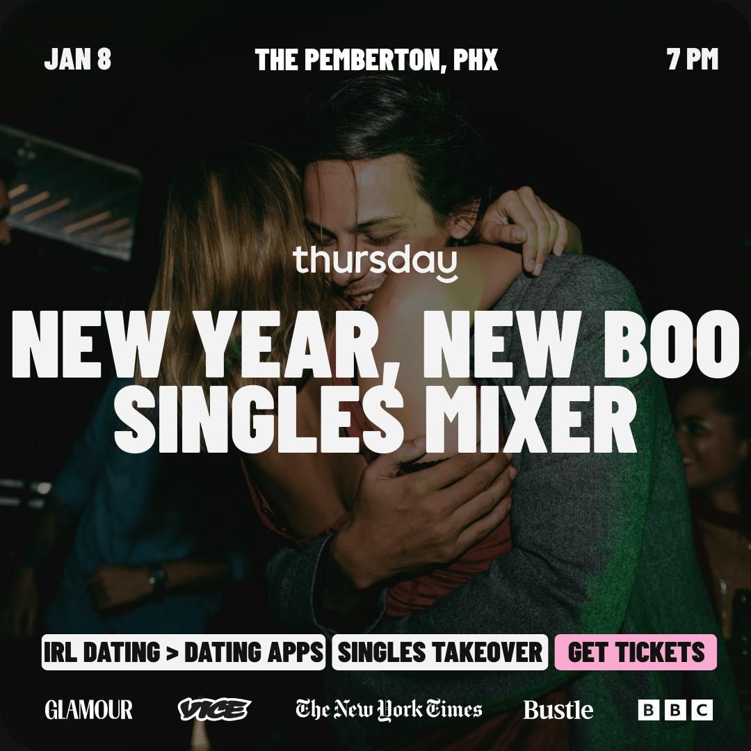 Thursday | NEW YEAR, NEW BOO Singles Mixer at The Pemberton | Downtown ...