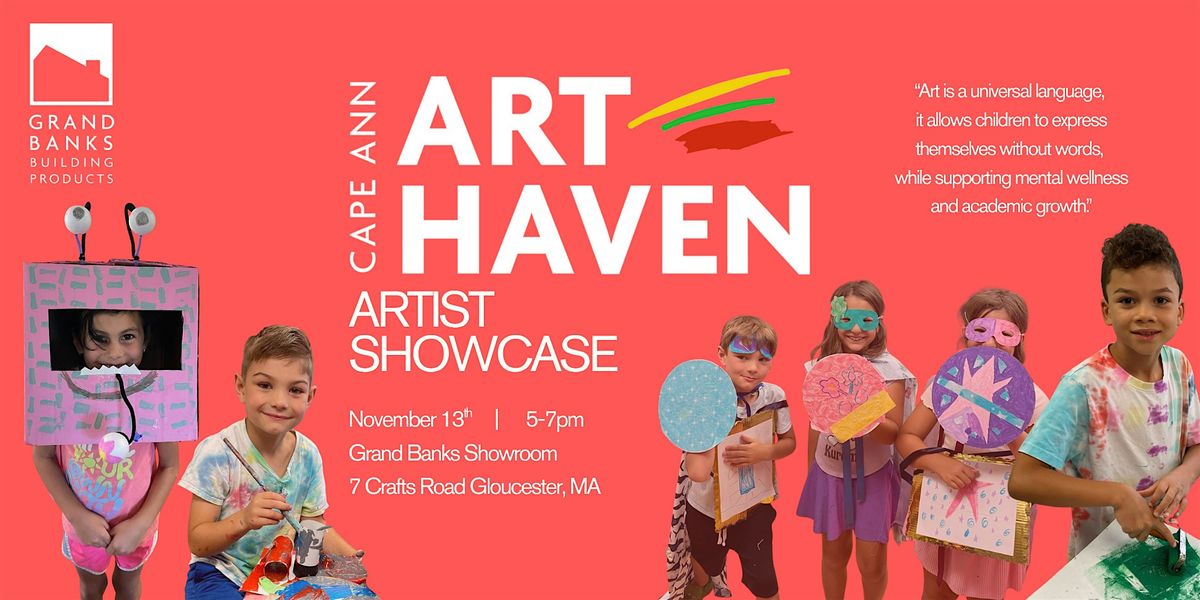 Cape Ann Art Haven : Artist Showcase - Opening Reception at Grand Banks ...