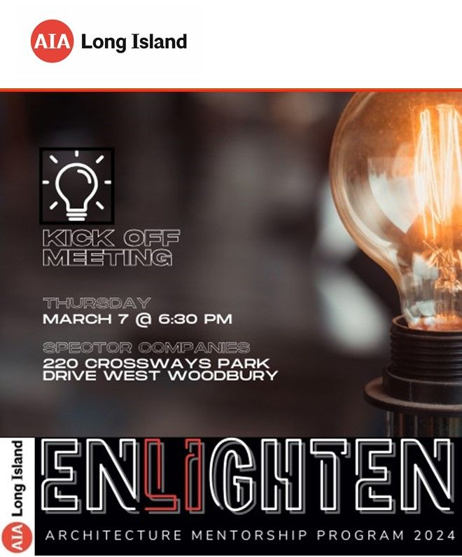 Enlighten Architectural Mentorship Program 2024 Kick Off Meeting, 220 ...
