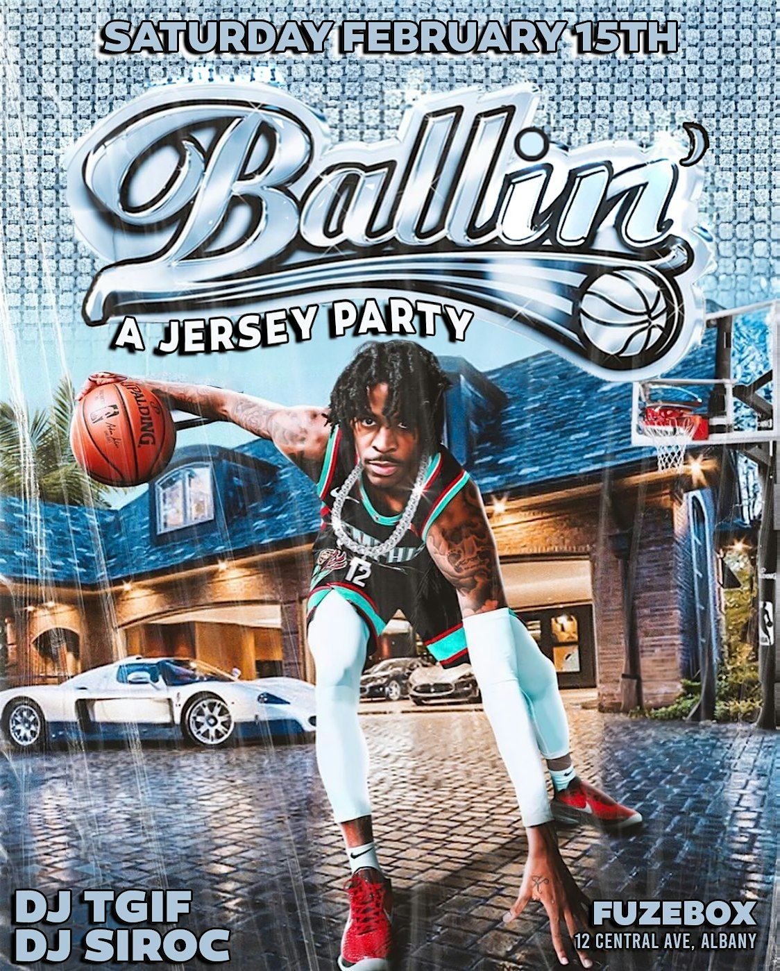 Ballin: Jersey Party, Fuze Box, Albany, 15 February to 16 February ...