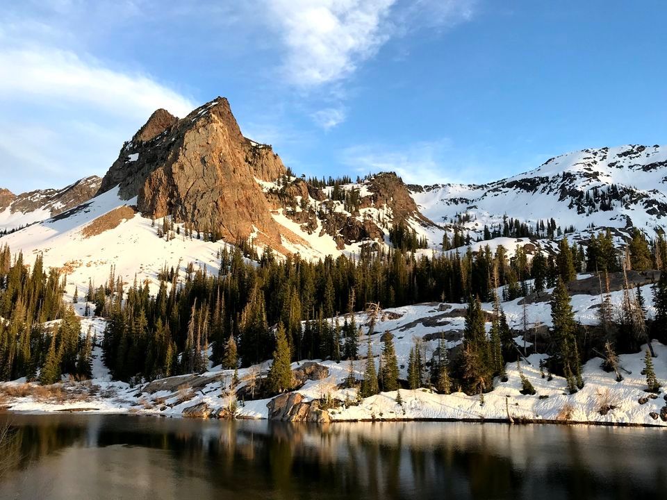 Blanched Adventurers Lake Blanche Hike, Lake Blanche Trail. Wasatch ...