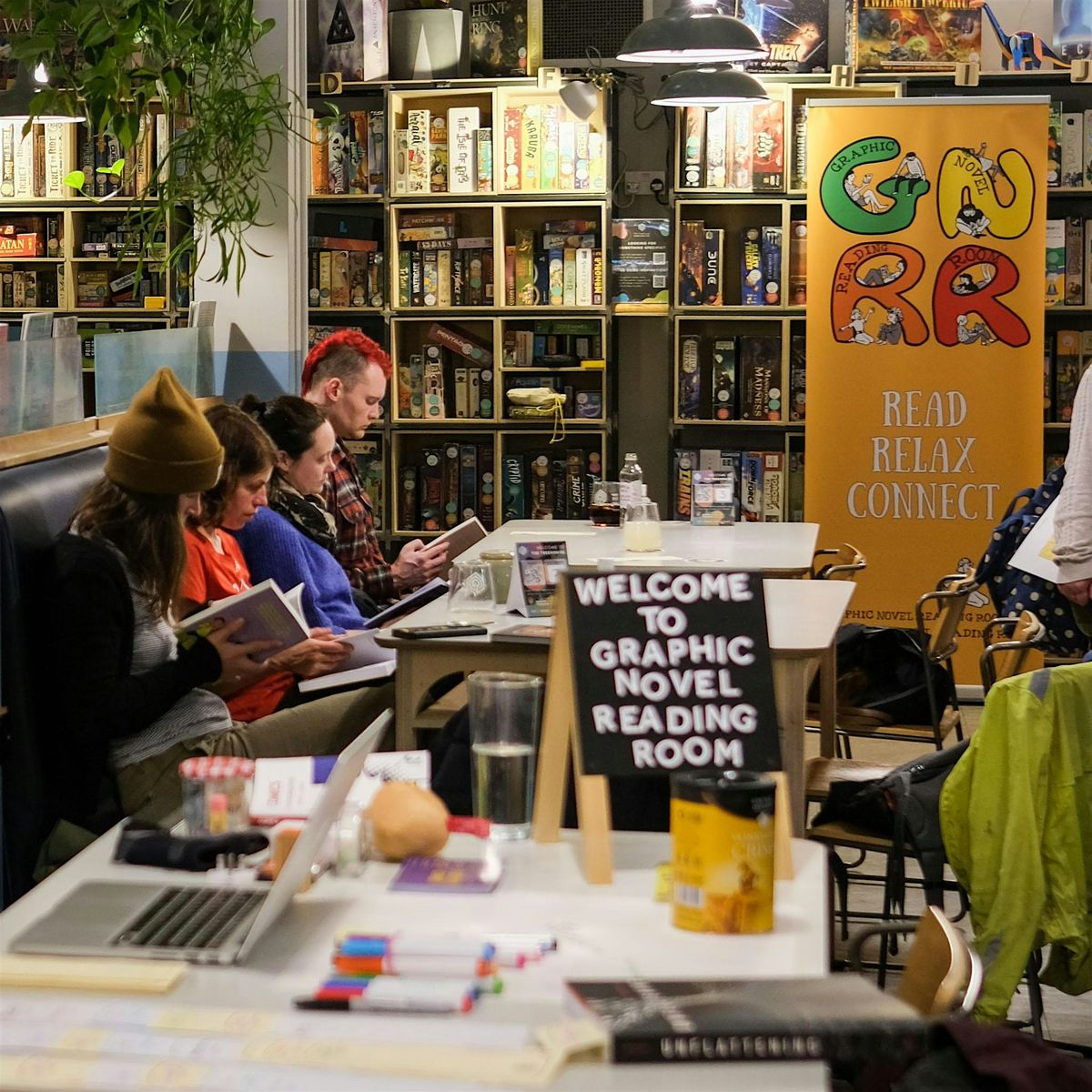 Graphic Novel Reading Room @ Treehouse, The Treehouse Board Game Café ...