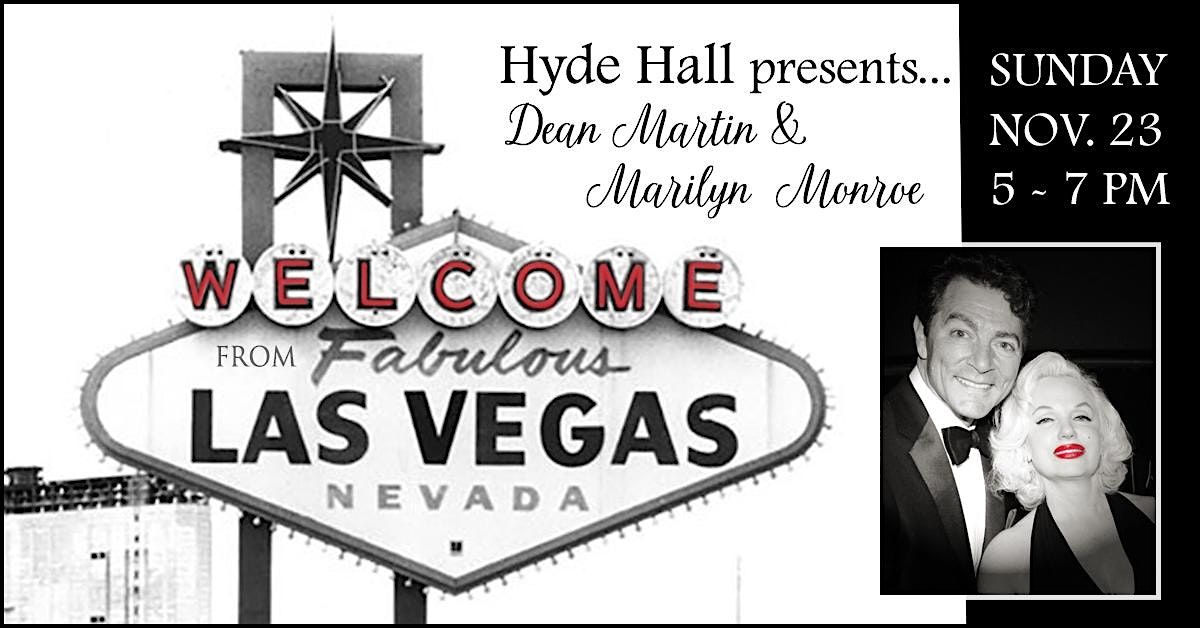 Dean Martin & Marilyn Monroe: Parlor Party, 23 November 2025 | AllEvents