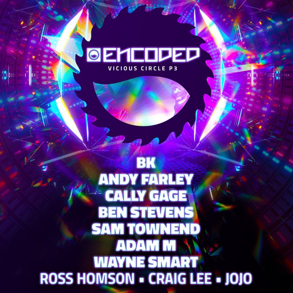 Encoded Vicious Circle P3 (SOLD OUT), Zumhof Biergarten, Birmingham, 4 ...