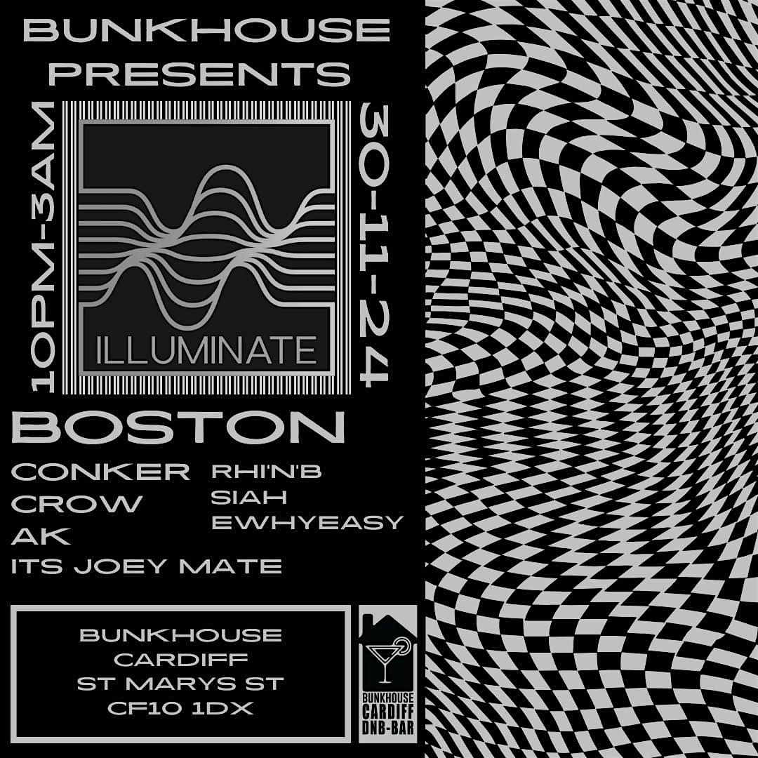 BUNKHOUSE X ILLUMINATE PRESENTS:, BunkHouse Hostel & Bar, Cardiff, 30 ...