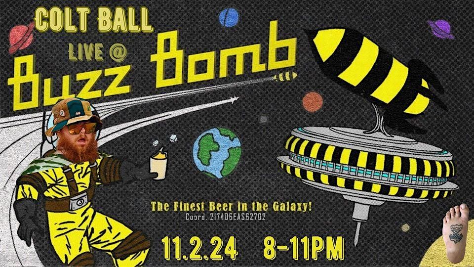 Colt Ball LIVE, Buzz Bomb Brewing Co, Springfield, 2 November 2024 ...