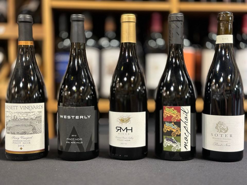 Pinot Noir Tasting, Sheldon Wine Shop, Elk Grove, 9 November 2023 ...