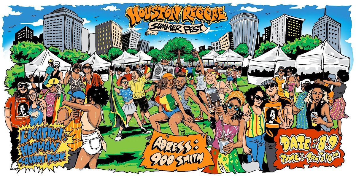 Houston Reggae Fest Summer Vendor Registration – Things to Do in ...