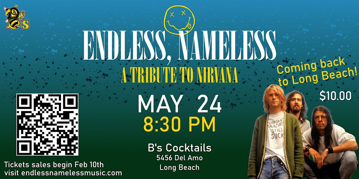 Endless, Nameless - A Tribute to Nirvana @ Bs Cocktails - Long Beach, B ...
