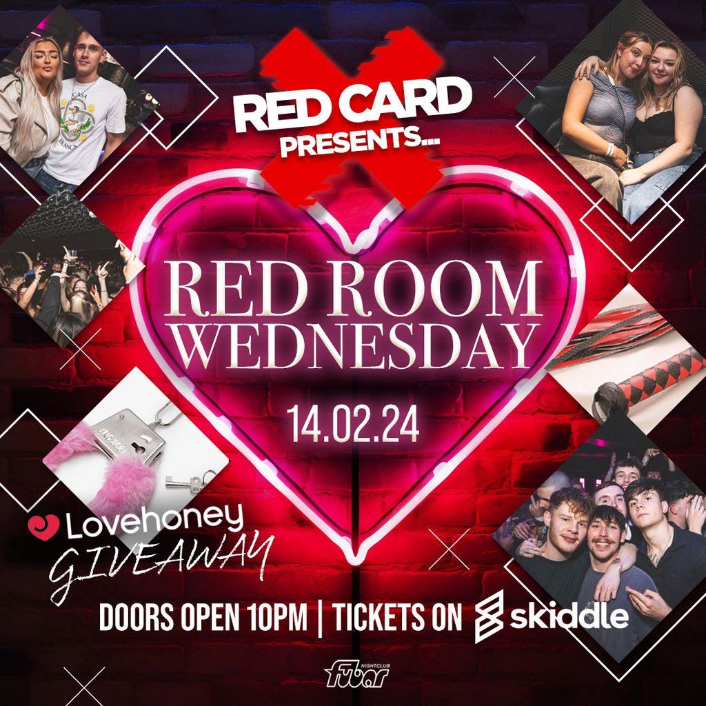 Red Room Wednesday | Valentines Special, Fubar, Stirling, 14 February ...