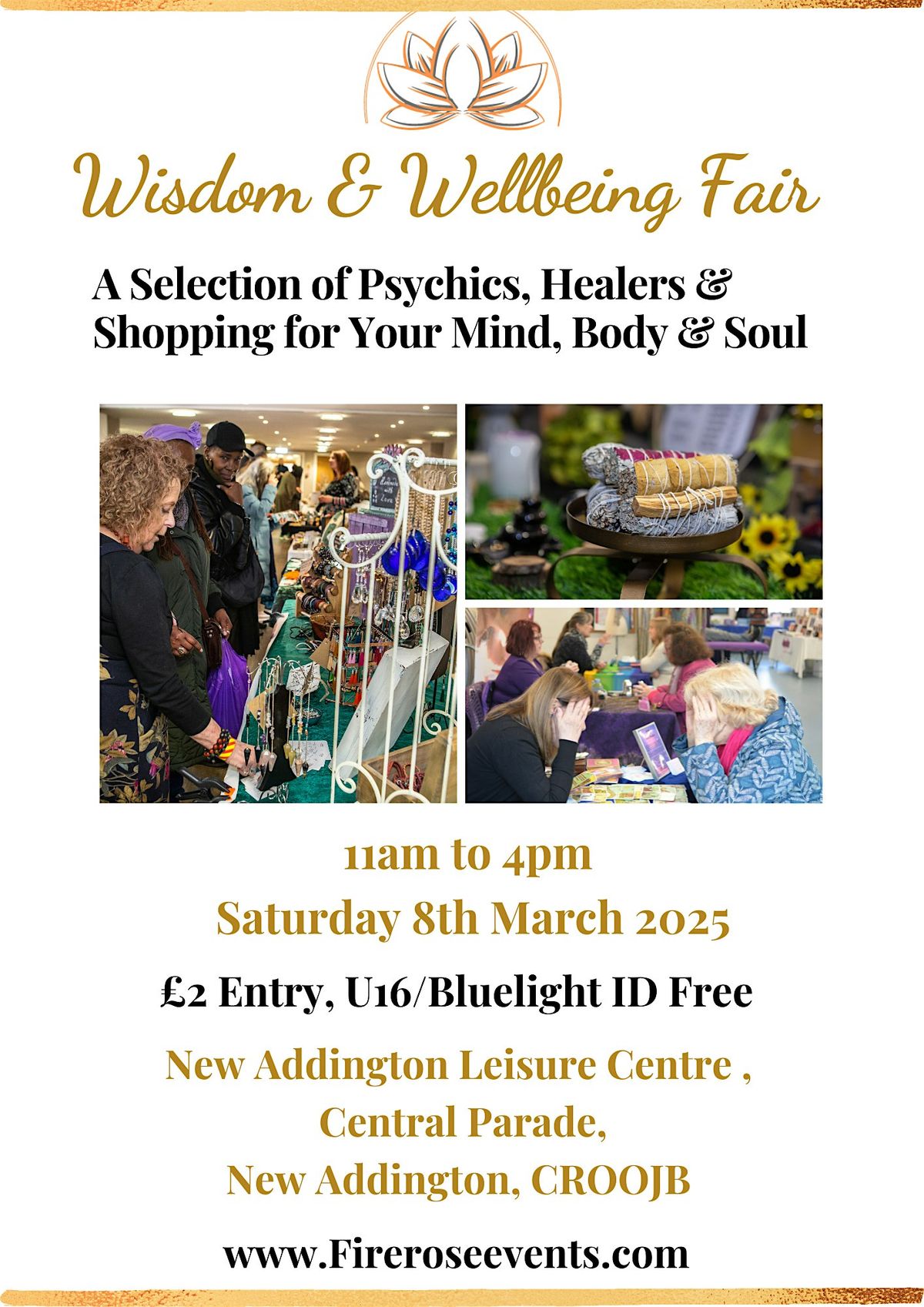 Wisdom & Wellbeing Fair, New Addington Leisure & Community Centre, 8 ...