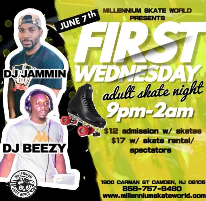 1st Wednesday Adult Night Skate , Millennium Skate World, Camden, 7 June to 8 June | AllEvents.in