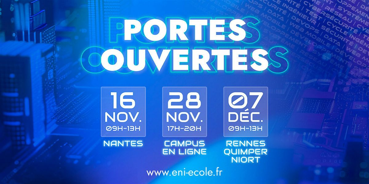 Portes ouvertes ENI Ecole Informatique - Campus Rennes, ENI Ecole ...