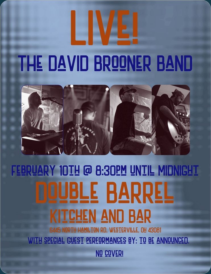 The David Brooner band with special guests. , Double Barrel Kitchen ...
