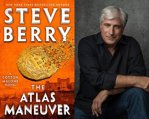 Suspense Author Steve Berry, "The Atlas Maneuver" , St Louis County ...