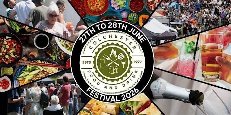 Colchester Food and Drink Festival 2026, Lower Castle Park Footbridge ...