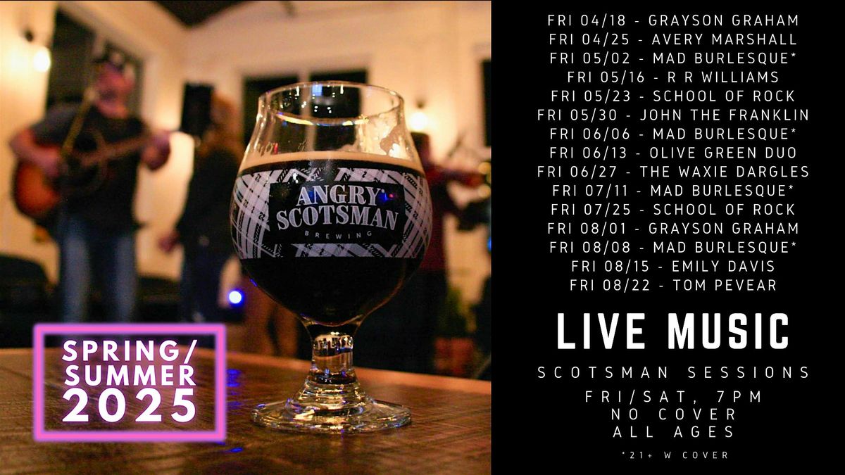 Waxie Dargles live at Angry Scotsman Brewing, Angry Scotsman Brewing ...